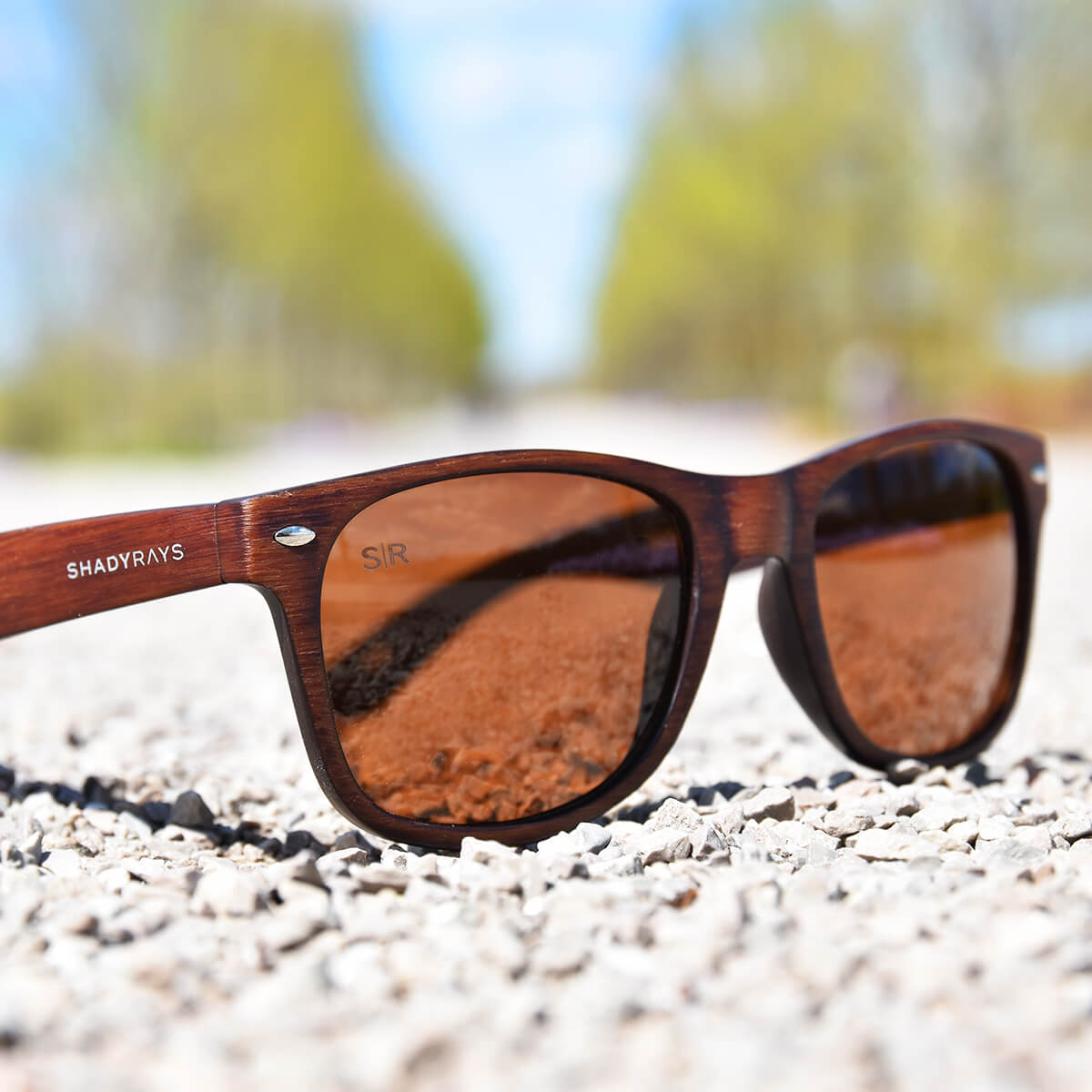 Shady Rays Classic - Amber Woods Polarized Sunglasses – Shady Rays ...