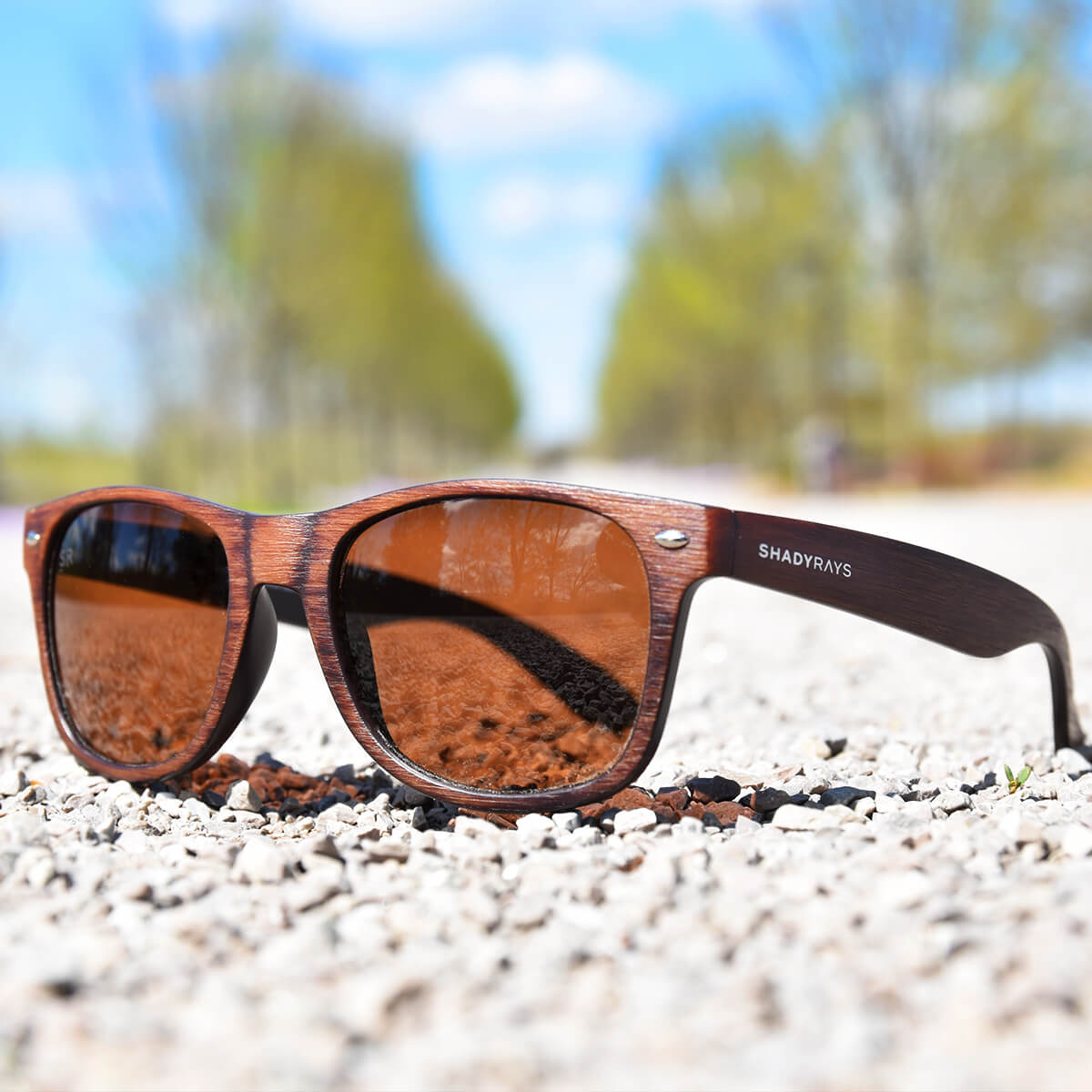 Shady Rays Classic - Amber Woods Polarized Sunglasses – Shady Rays ...